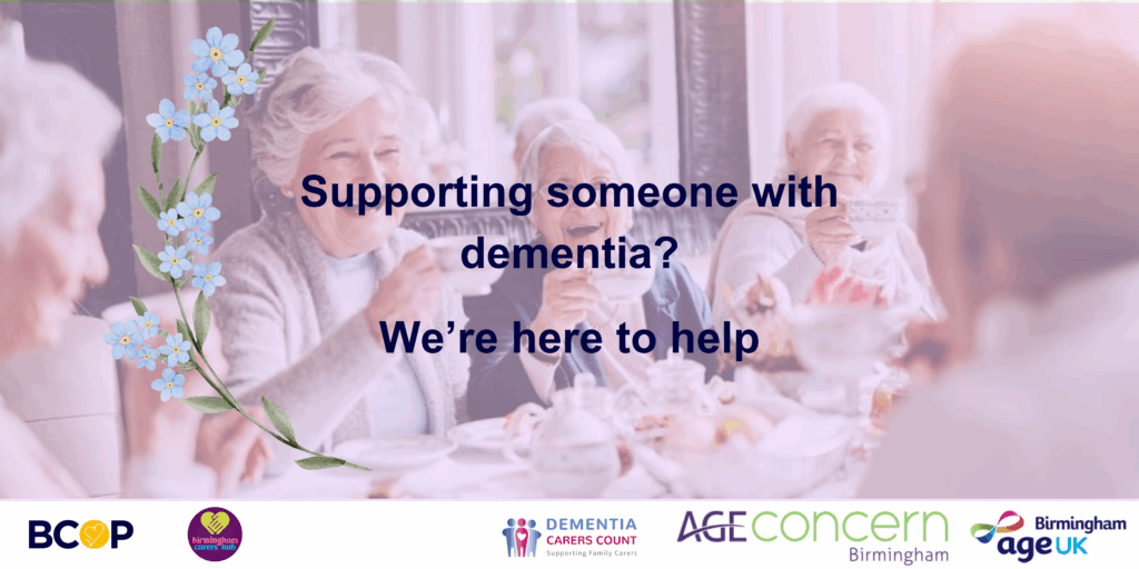 Dementia cafe at Neville Williams House - BCOP Birmingham